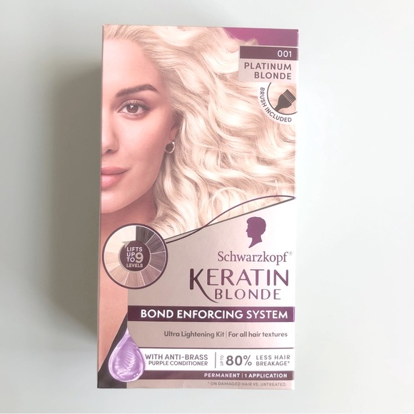 Schwarzkopf | Hair | Nwt Schwarzkopf Keratin Blonde Hair Lightening Kit ...